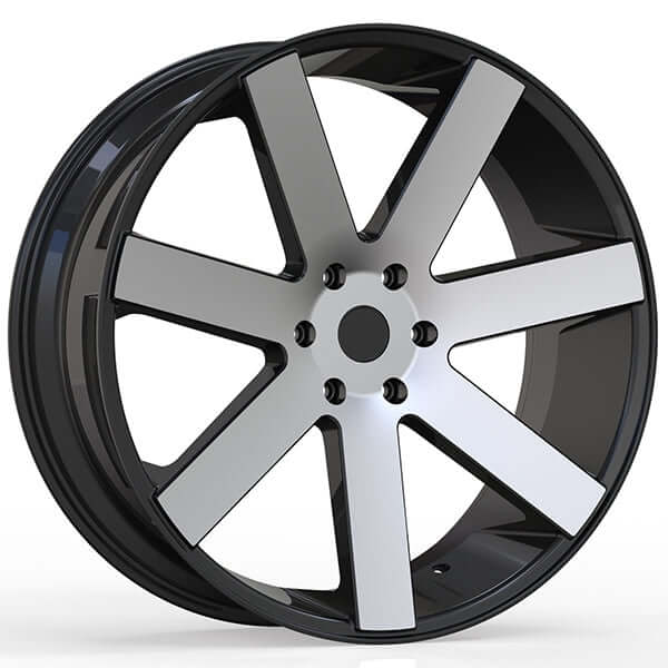 K9 K-18 Wheels - Hyper Silver Machine Face